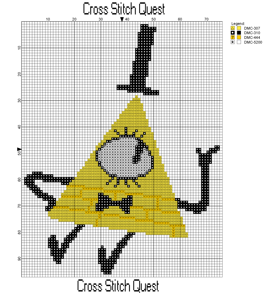 Gravity Falls Cross Stitch Pattern Bill Cipher – Cross Stitch Quest