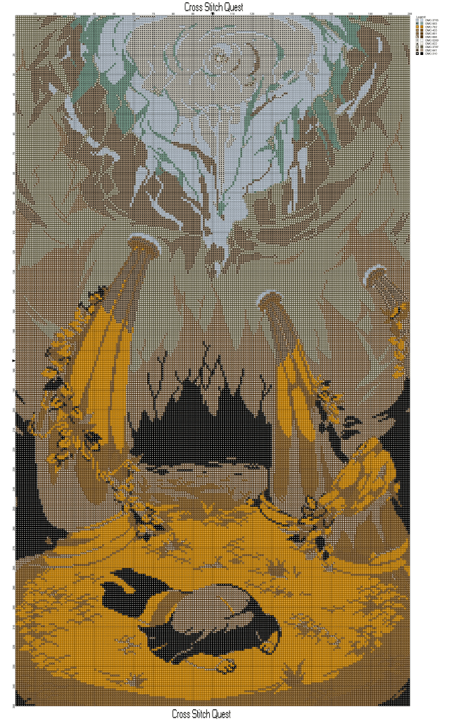 Free Undertale Cross Stitch Pattern Frisk the Fallen Human – Cross ...