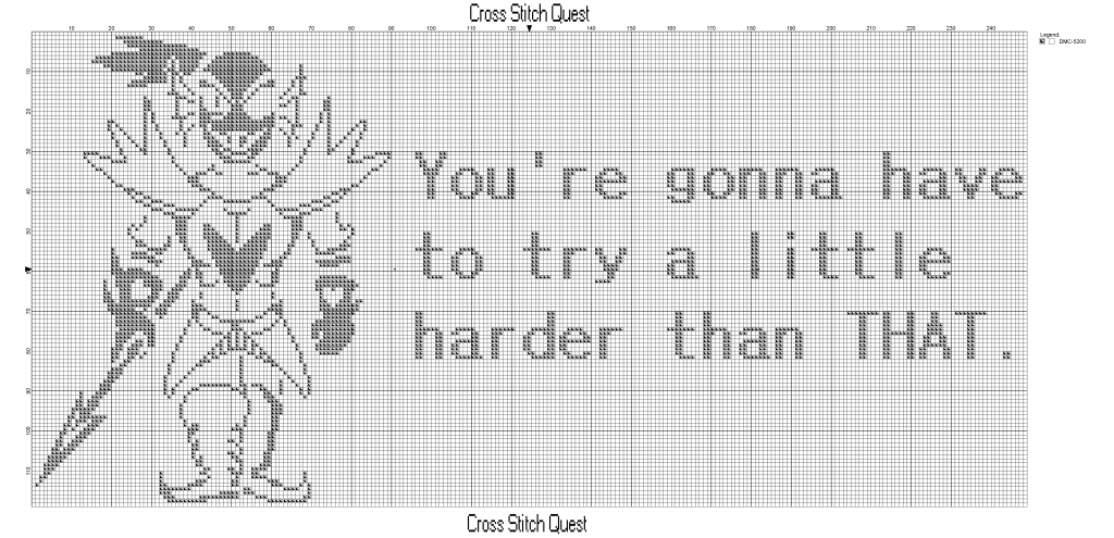 Free Undyne the Undying Cross Stitch Pattern Undertale – Cross Stitch Quest