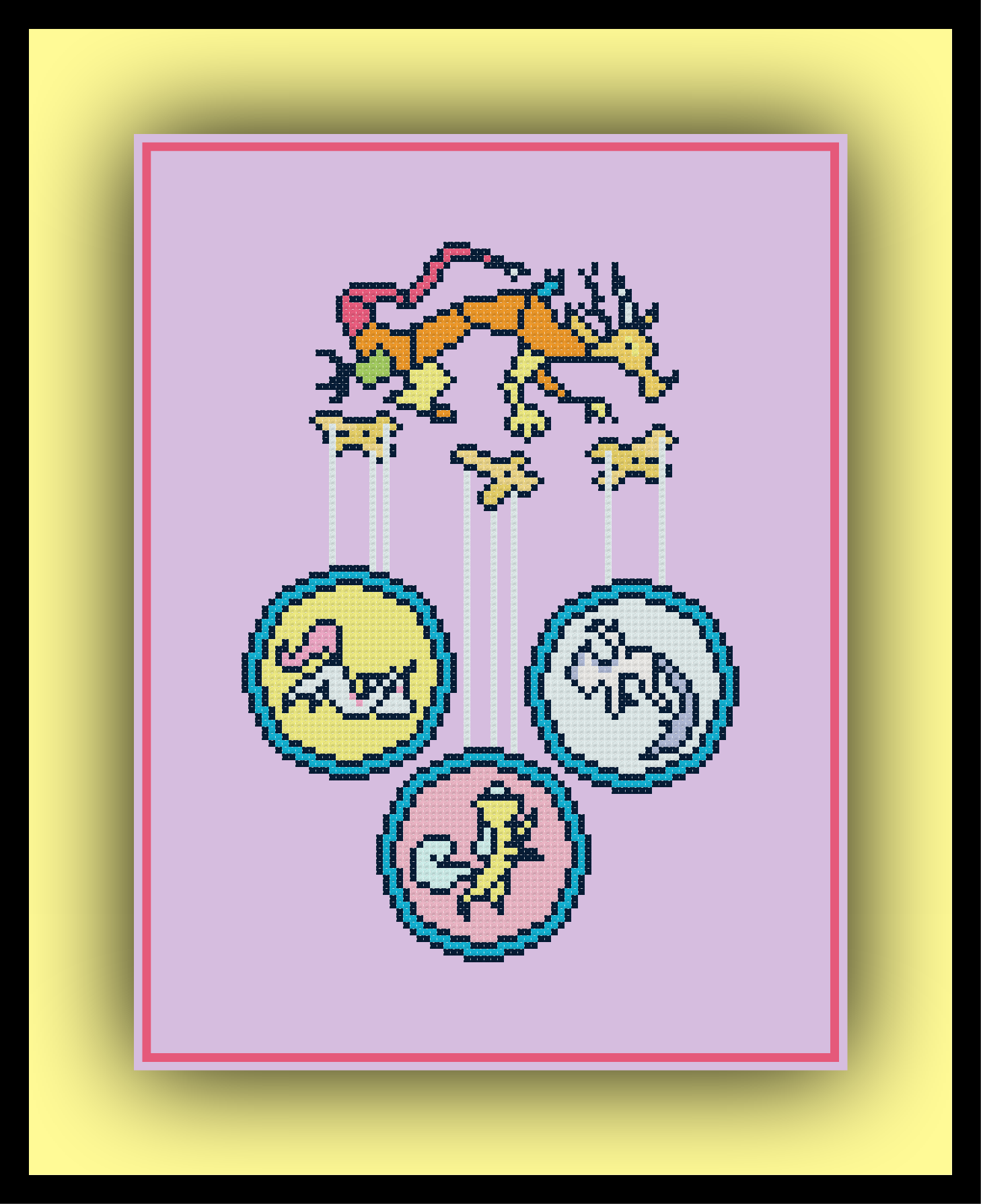 Free Discord Cross Stitch Pattern My Little Pony – Cross Stitch Quest