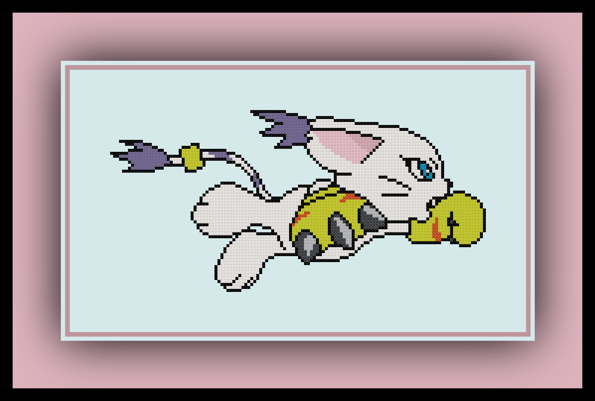 Free Gatomon Cross Stitch Pattern Digimon – Cross Stitch Quest