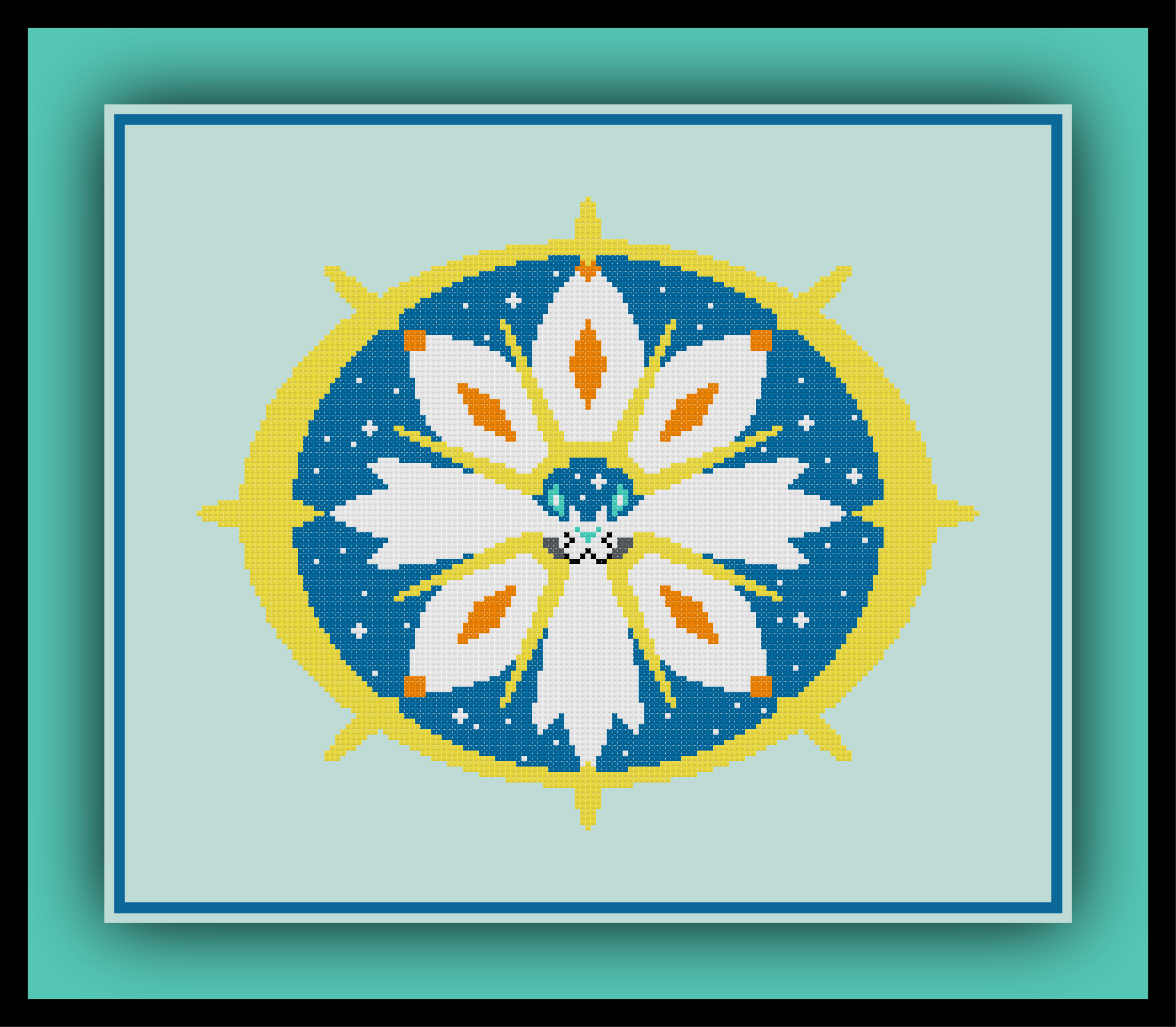 Patreon Only Solgaleo Cross Stitch Pattern Pokemon – Cross Stitch Quest