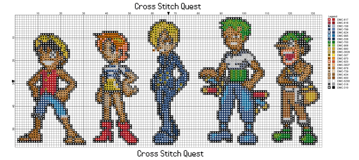 Free One Piece Cross Stitch Pattern – Cross Stitch Quest