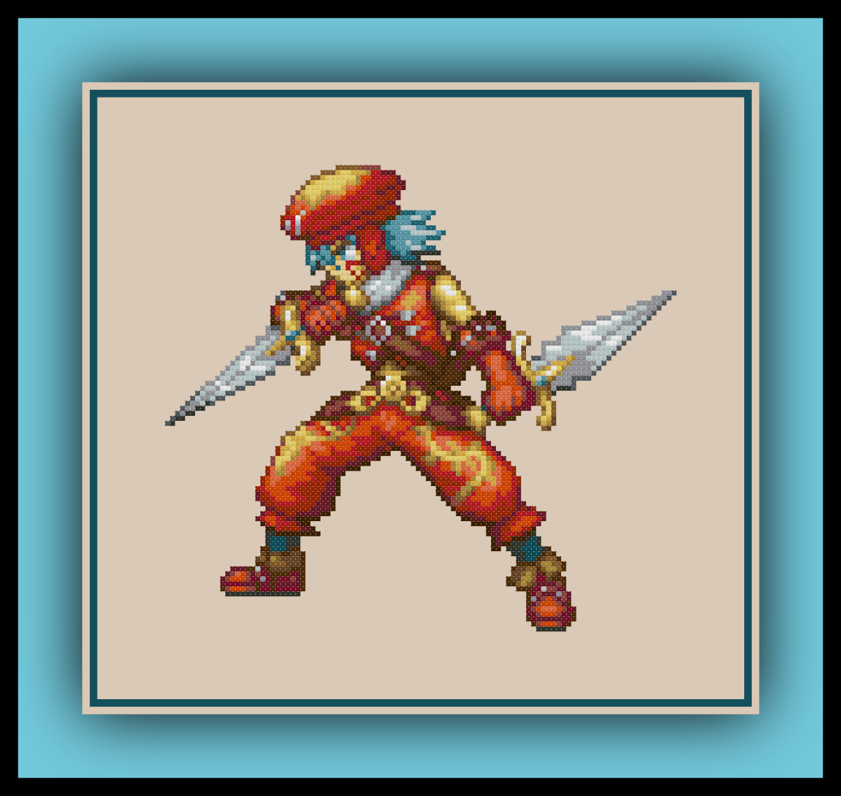 Free .hack// Cross Stitch Pattern Kite Dot Hack – Cross Stitch Quest