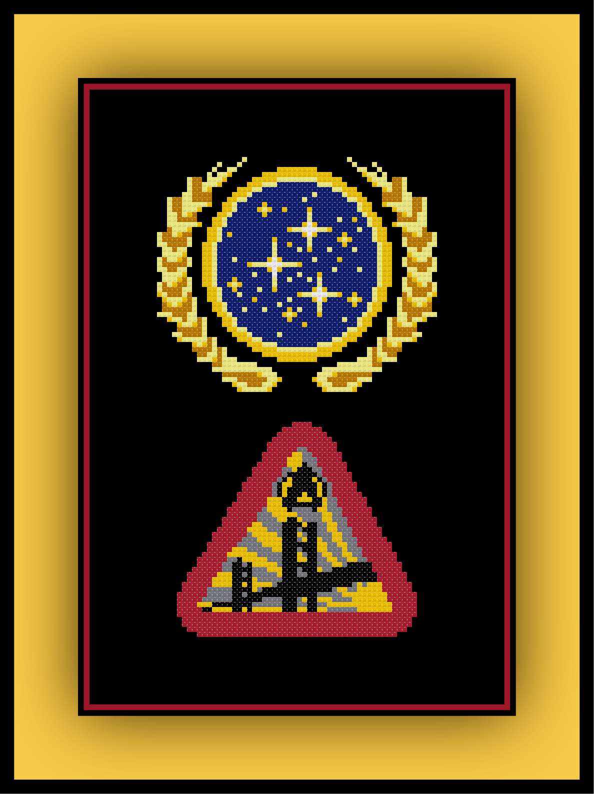 Free Star Trek Cross Stitch Patterns Starfleet Academy and United ...