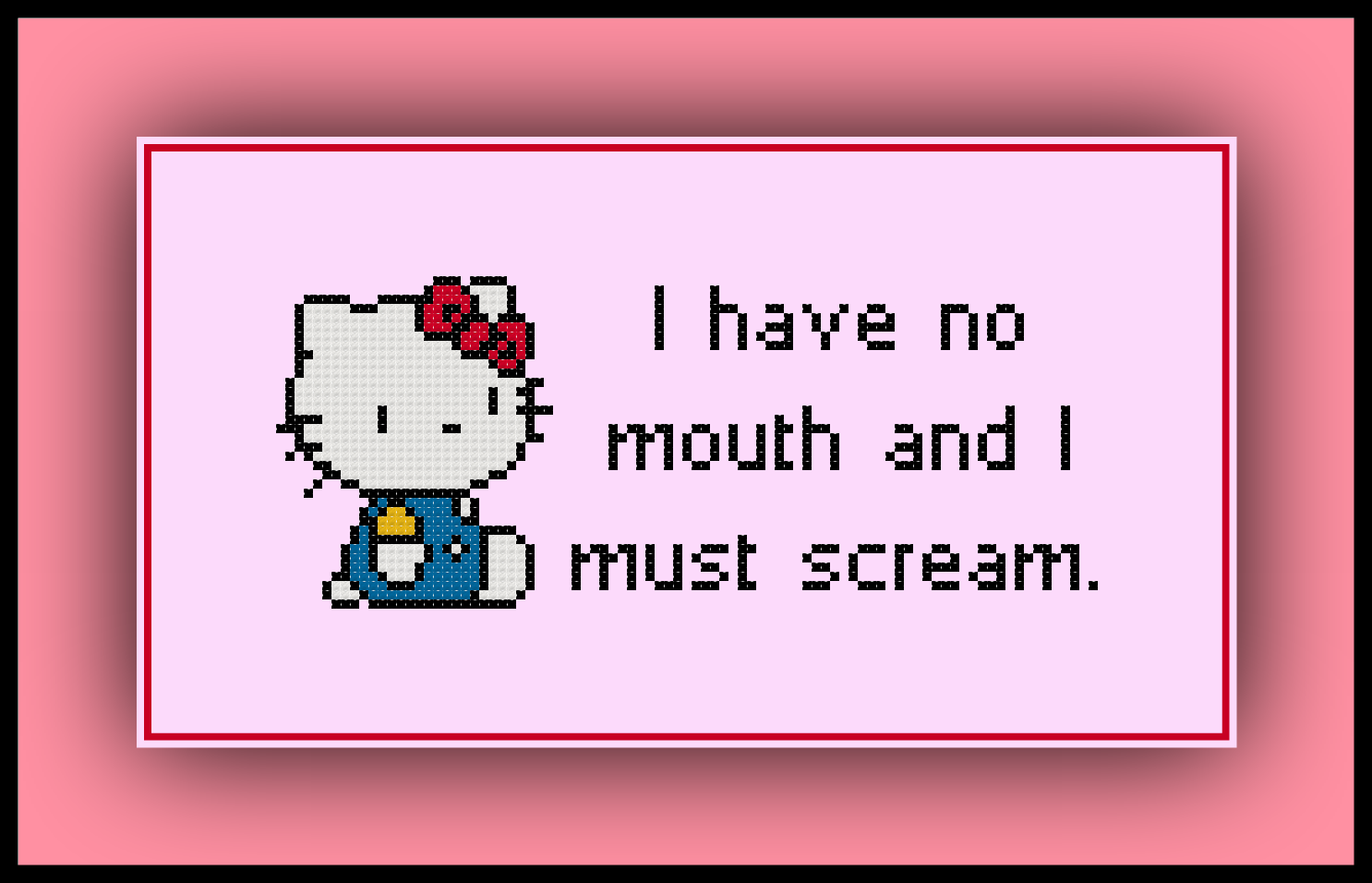 Free Hello Kitty Cross Stitch Pattern – Cross Stitch Quest