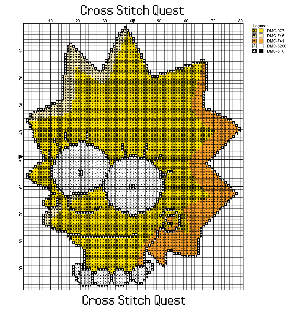 Free Lisa Simpson Cross Stitch Pattern The Simpsons – Cross Stitch Quest