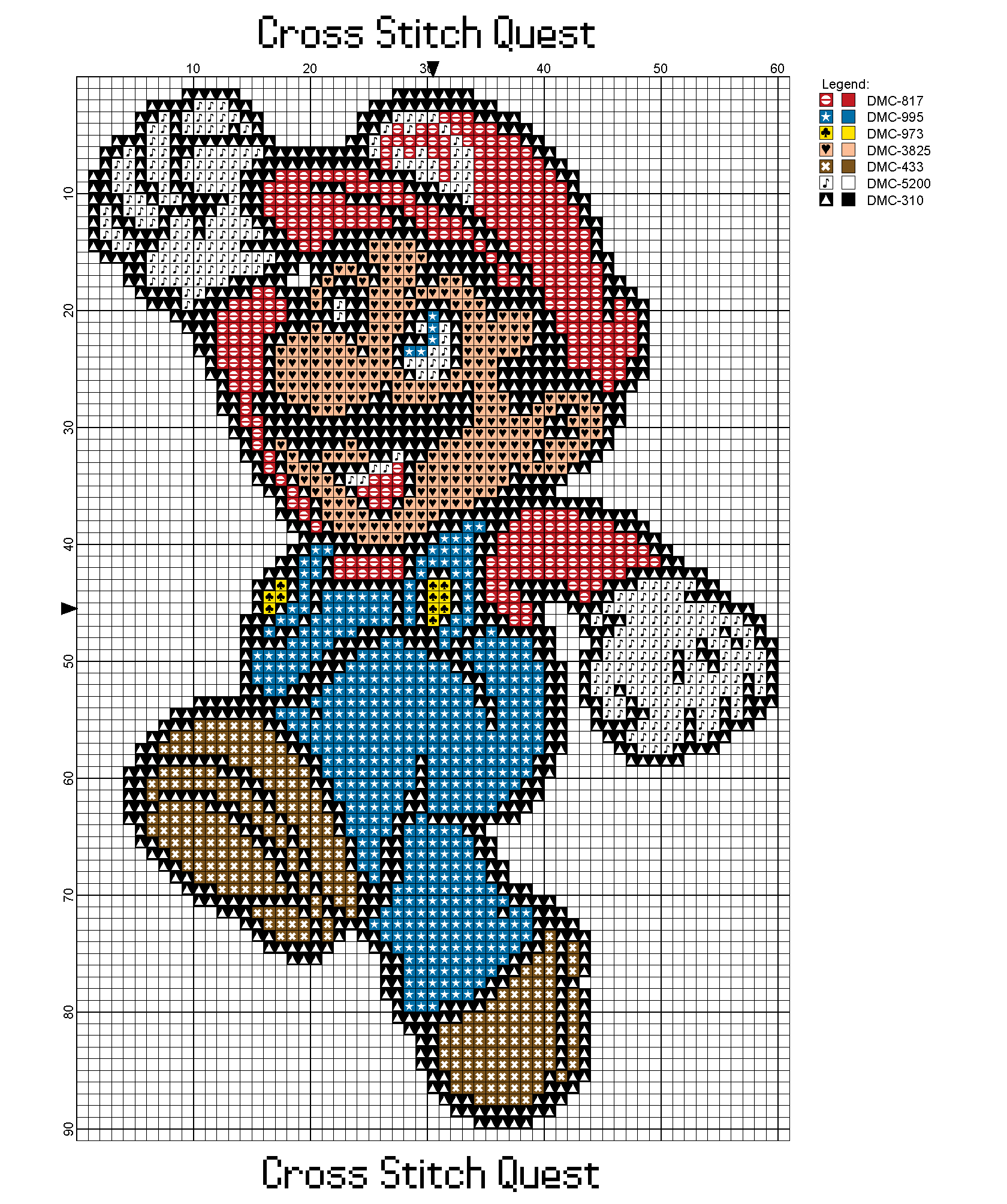 Free Mario Cross Stitch Pattern Super Mario Bros. – Cross Stitch Quest