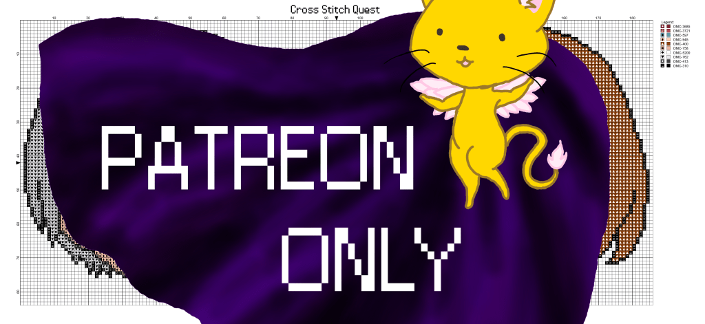 Patreon Only My Hero Academia Cross Stitch Pattern Todoroki and Ochaco ...