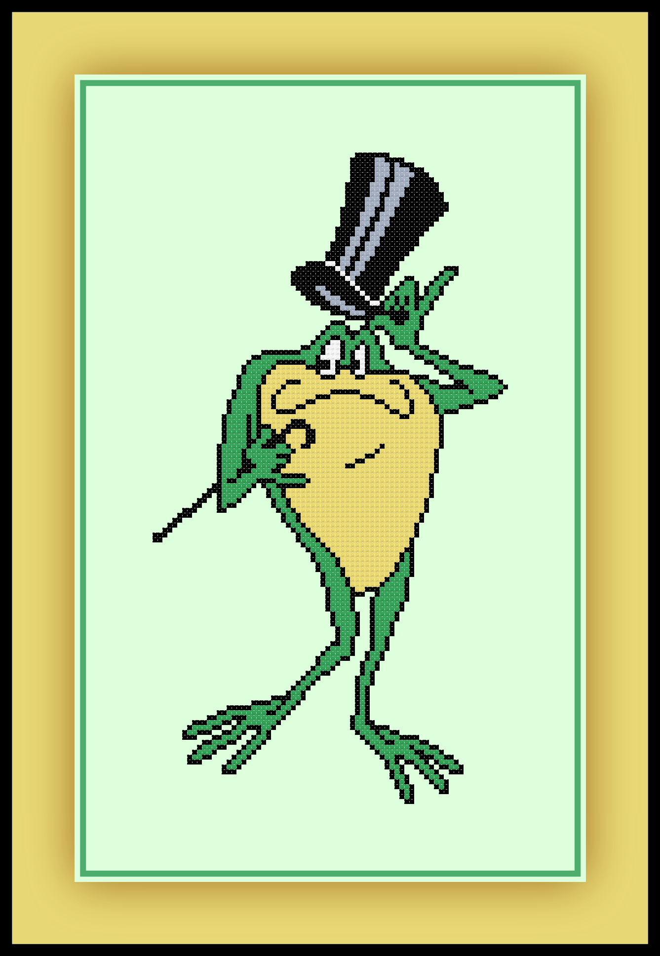 Free Michigan J Frog Cross Stitch Pattern Looney Tunes – Cross Stitch Quest