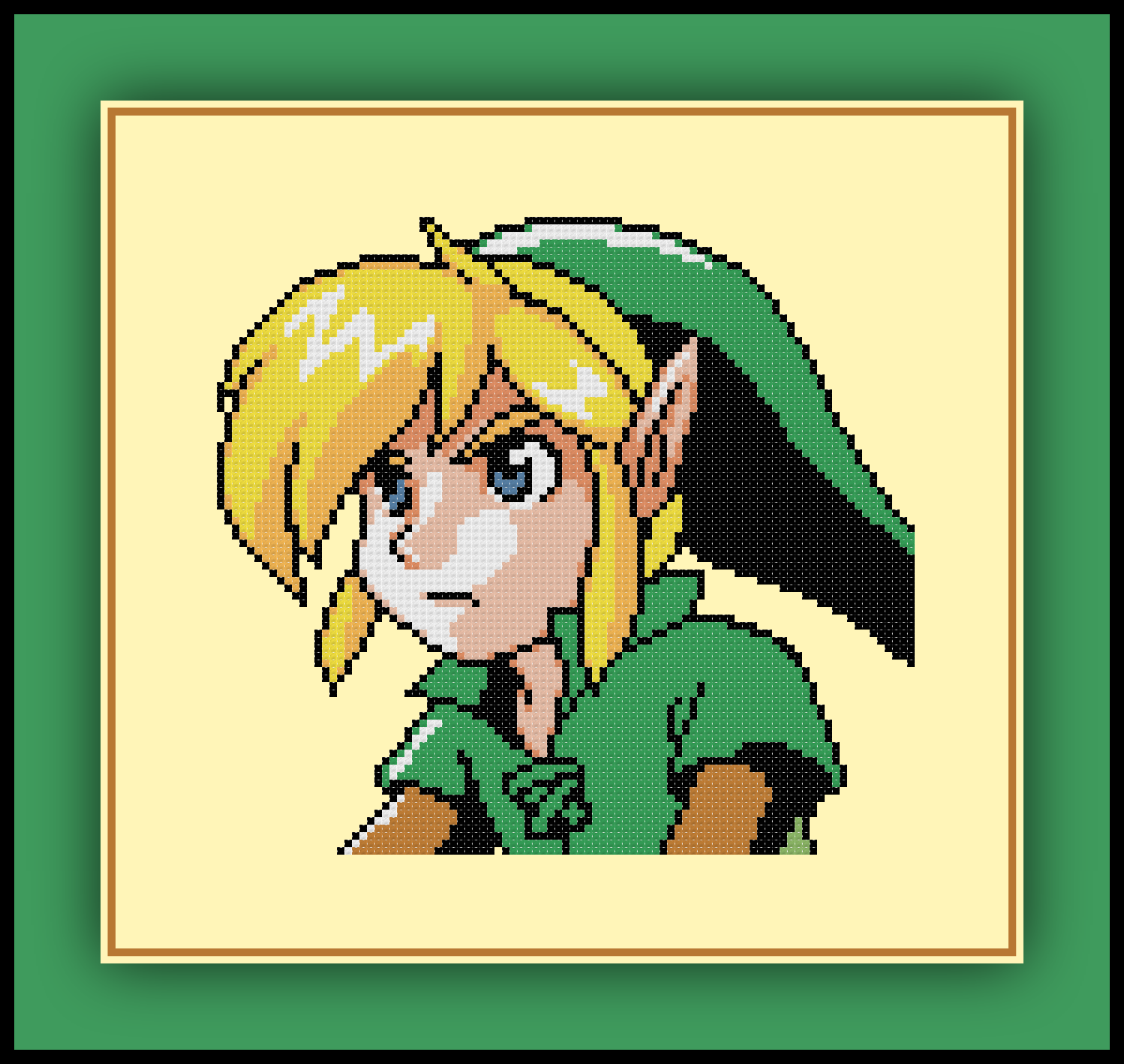 Free Link Cross Stitch Pattern Legend of Zelda – Cross Stitch Quest