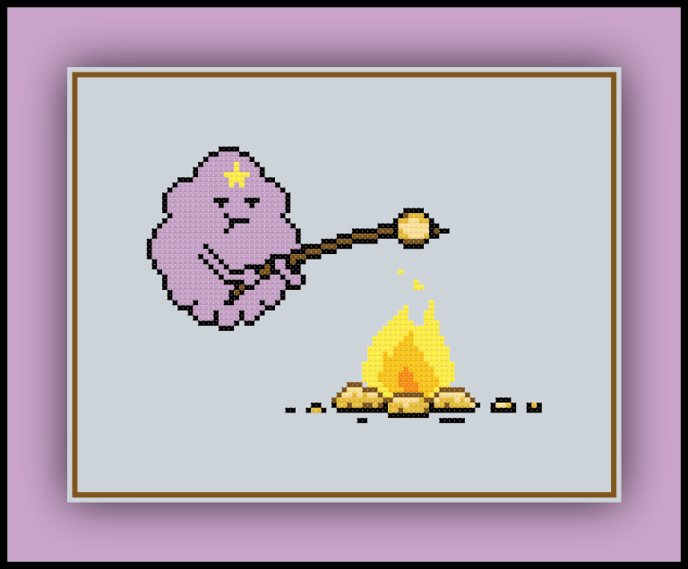 Free Lumpy Space Princess Cross Stitch Pattern Adventure Time – Cross ...