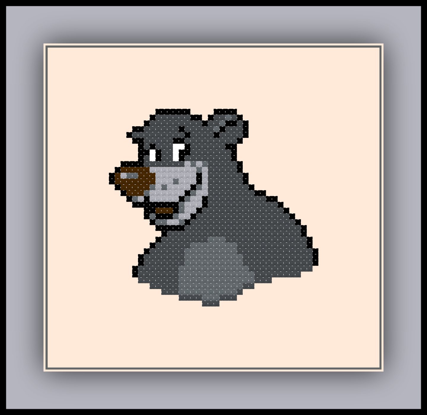 Free Baloo Cross Stitch Pattern The Jungle Book – Cross Stitch Quest