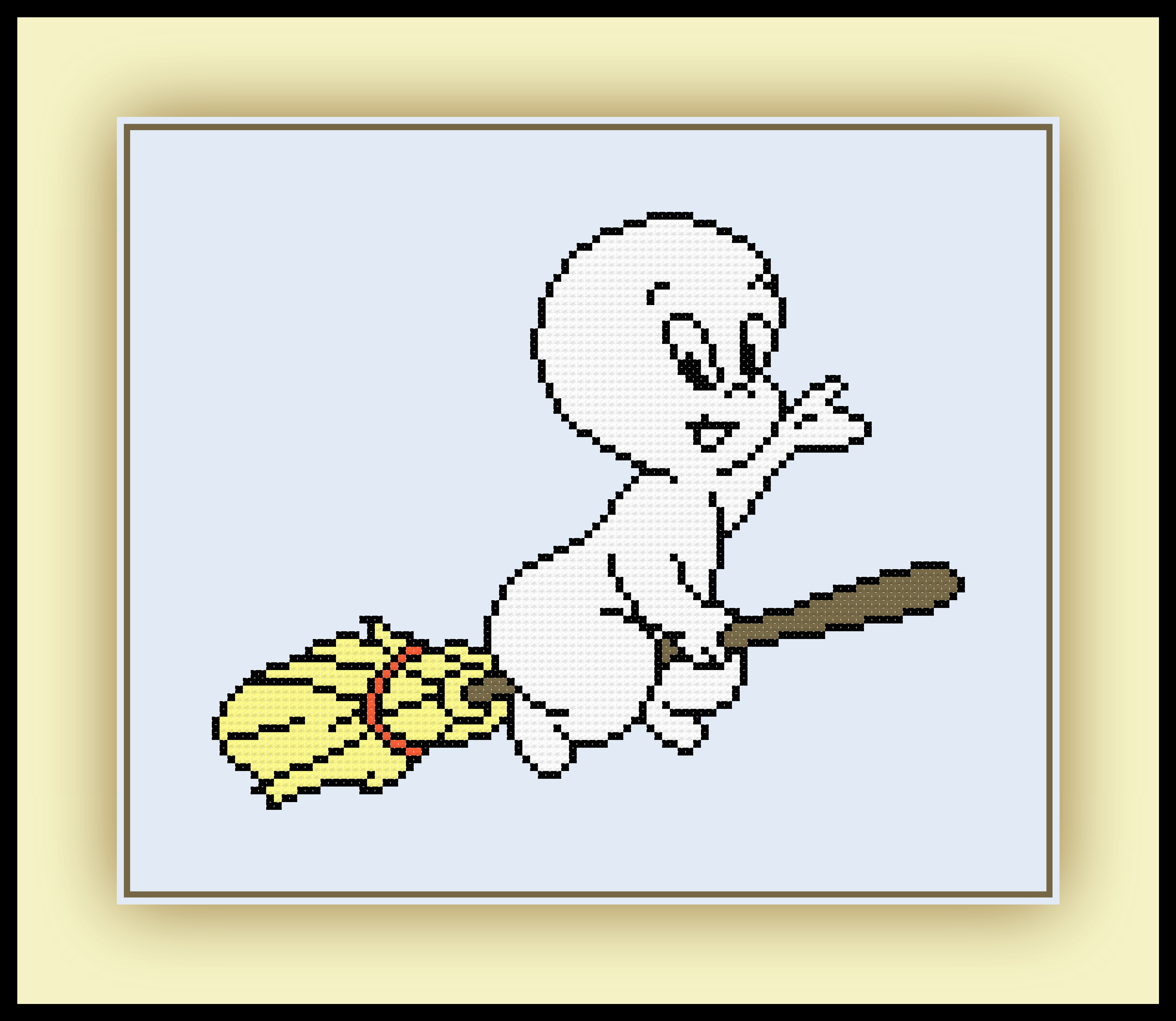 Patreon Only Casper Cross Stitch Pattern – Cross Stitch Quest