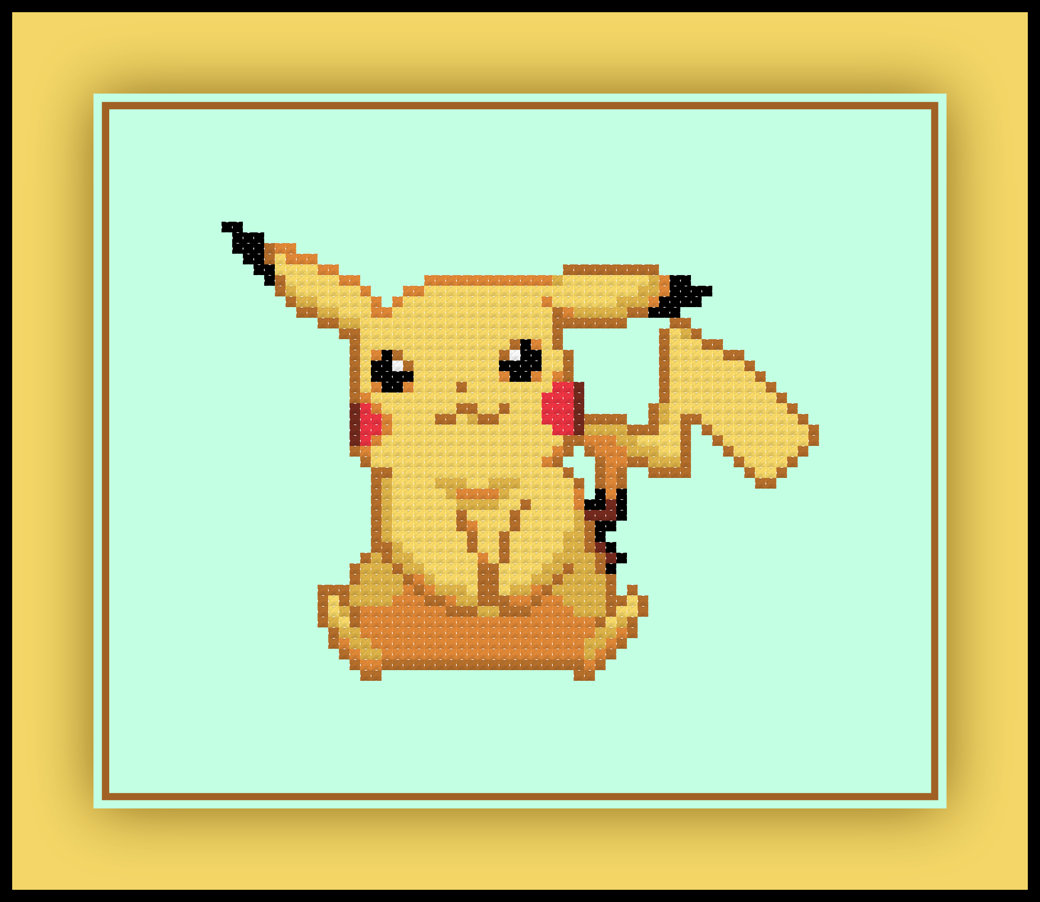 Free Pikachu Cross Stitch Pattern Pokemon – Cross Stitch Quest