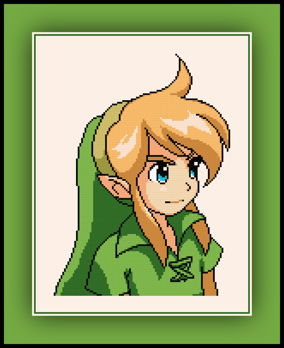 Free Link Cross Stitch Pattern Zelda – Cross Stitch Quest