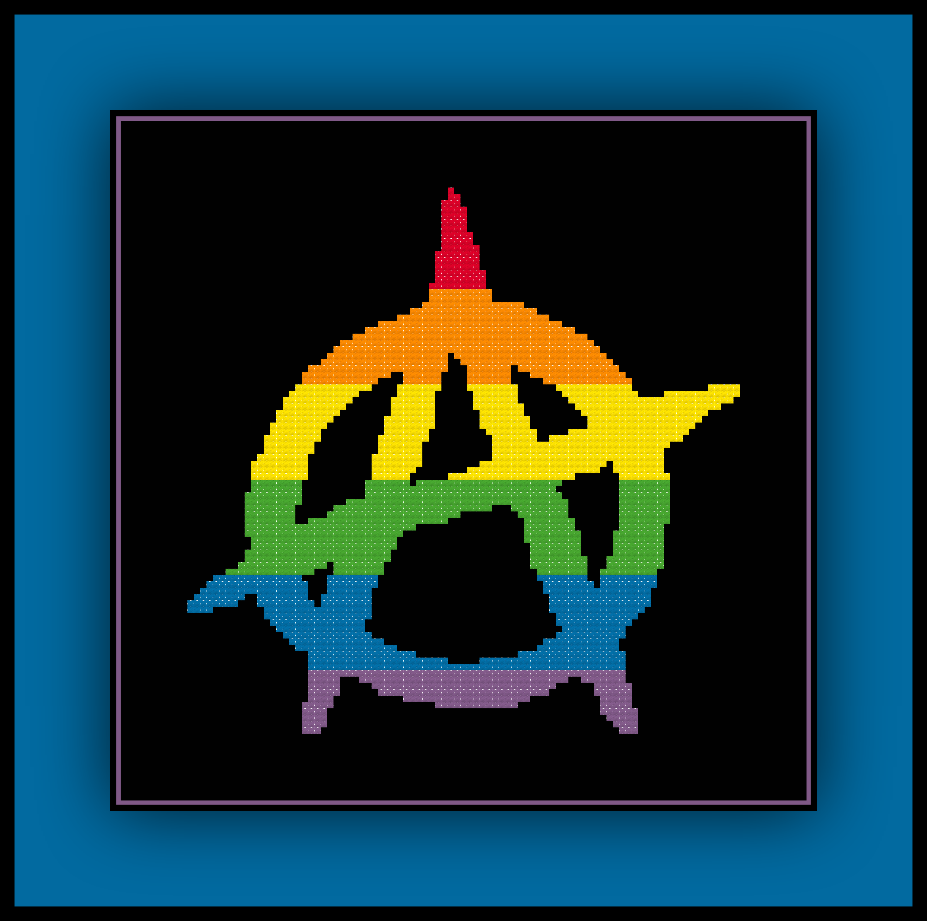 Free LGBT Anarchy Cross Stitch Pattern Pride Month – Cross Stitch Quest