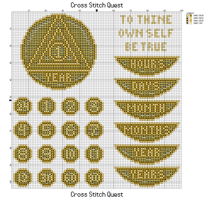 Free Customizable Sobriety Coin Cross Stitch Pattern Recovery Chip ...