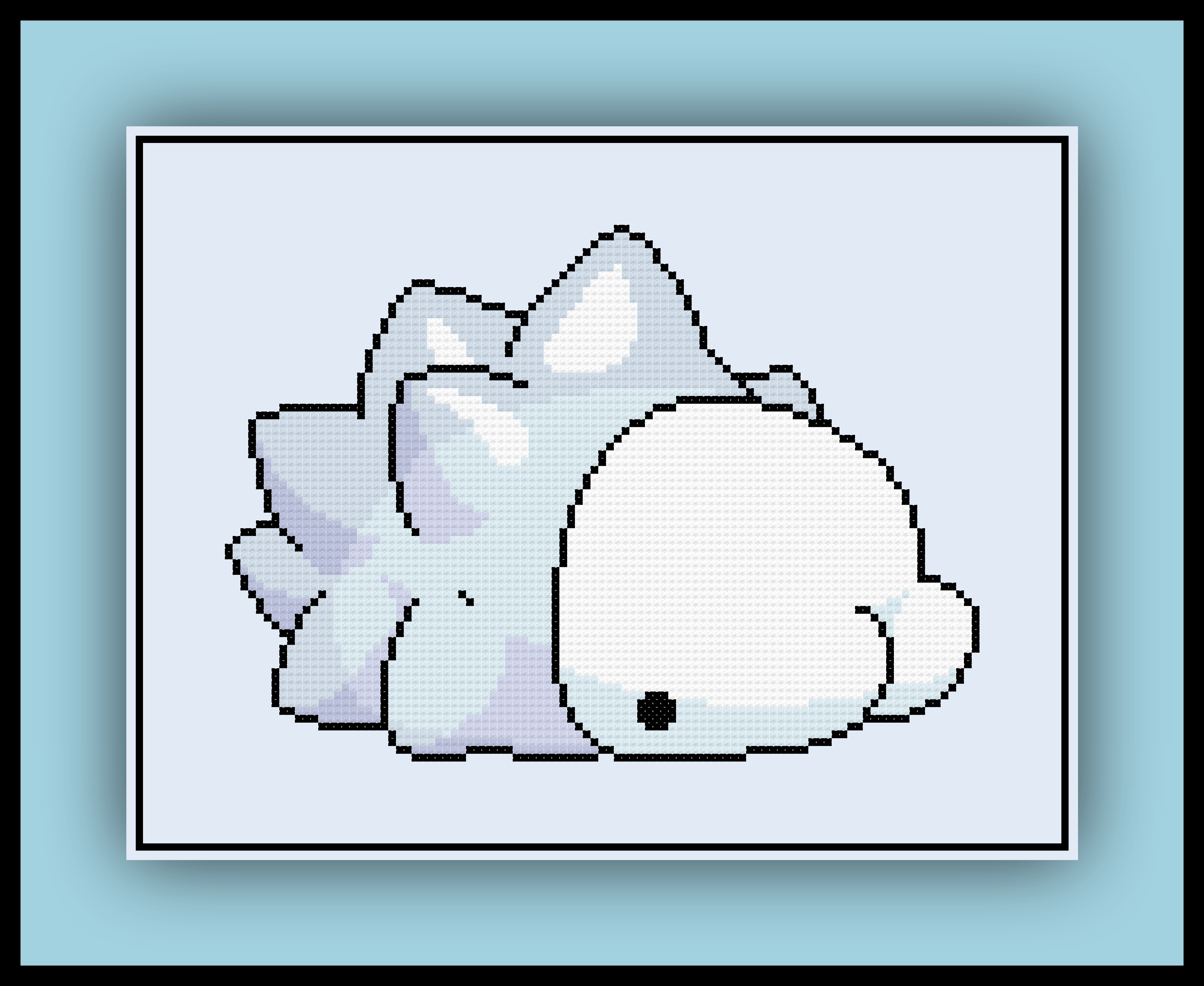 Patreon Only Snom Cross Stitch Pattern Pokemon – Cross Stitch Quest