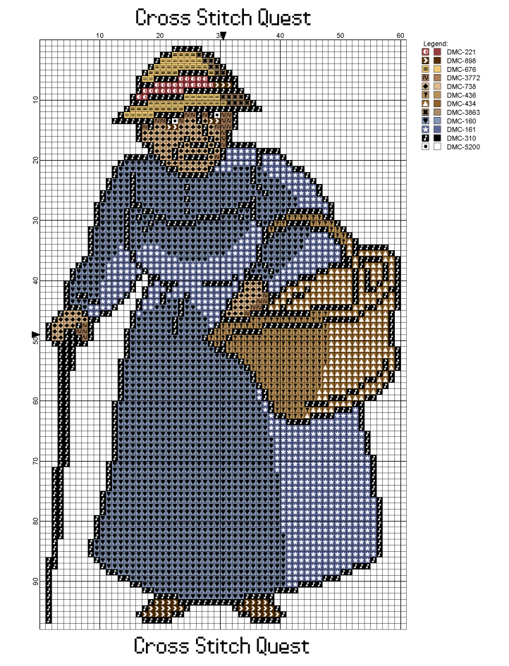 Free Grandma Sophie Cross Stitch Pattern Howl’s Moving Castle – Cross ...